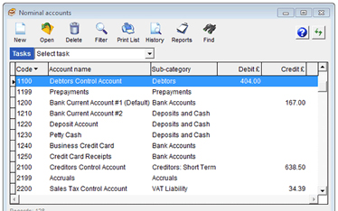 Small Accounts : business accounting software